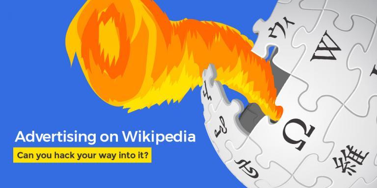 Advertising on Wikipedia: Will it ever exist? Can you hack your way ...