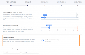 JavaScript Crawling for Better & More Accurate Site Audits